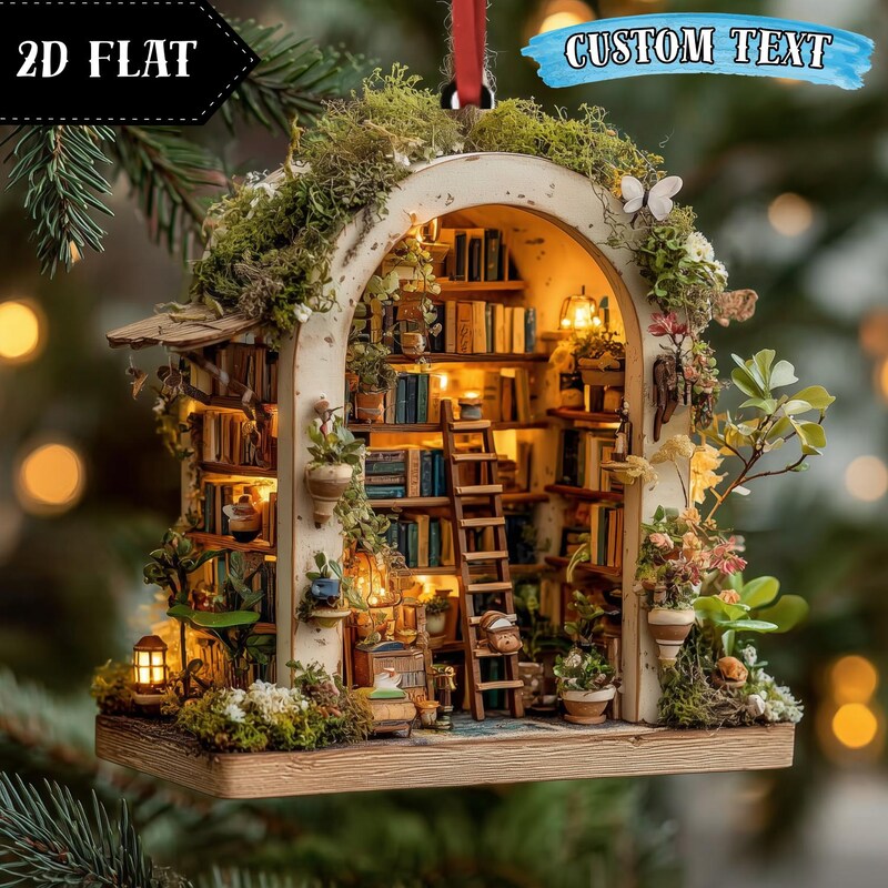 Bookshelf Diorama - Etsy