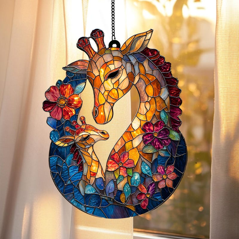 Stained Glass Giraffe - Etsy