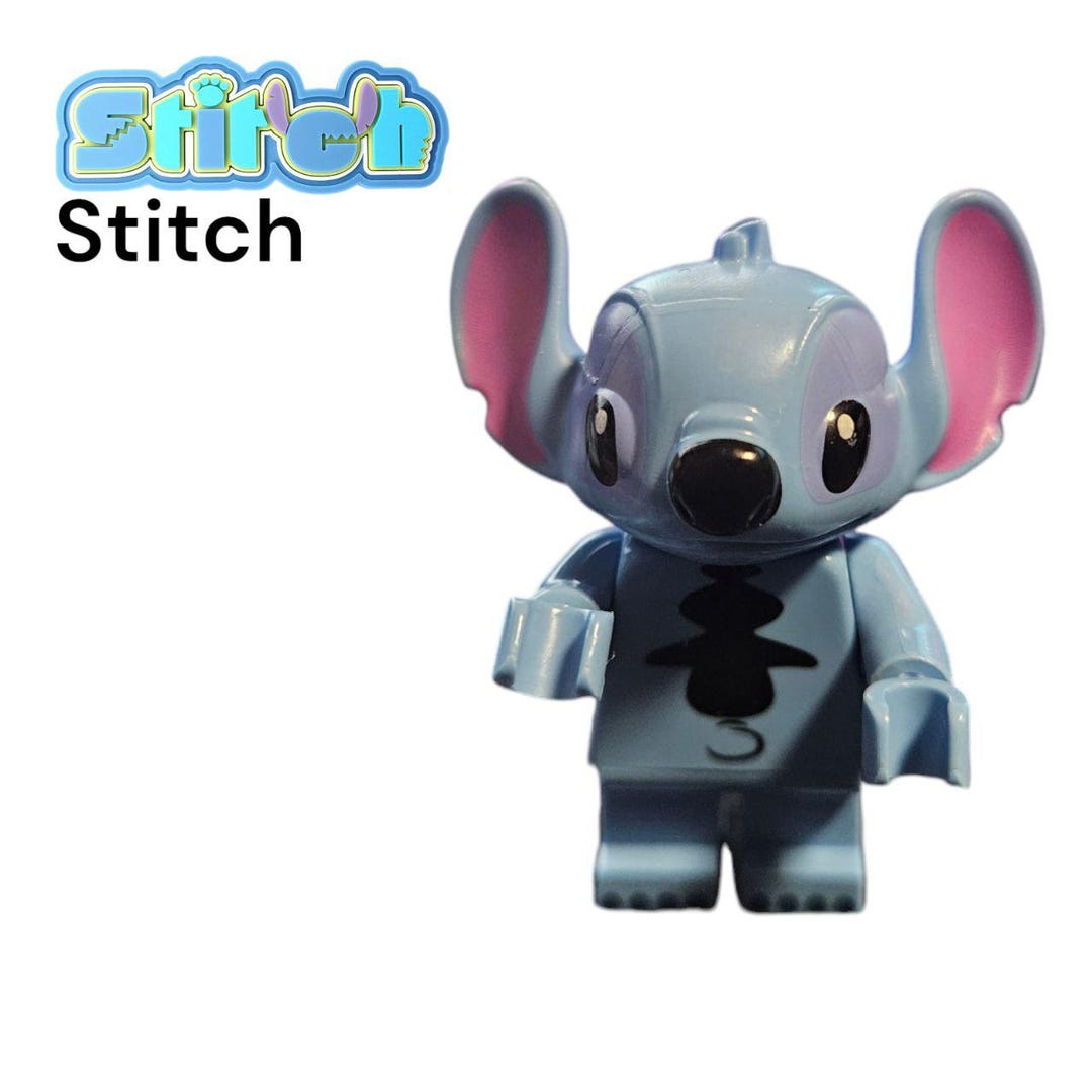 Lilo and Stitch Custom Art Building Minifigures Moc Brick Clamp ...