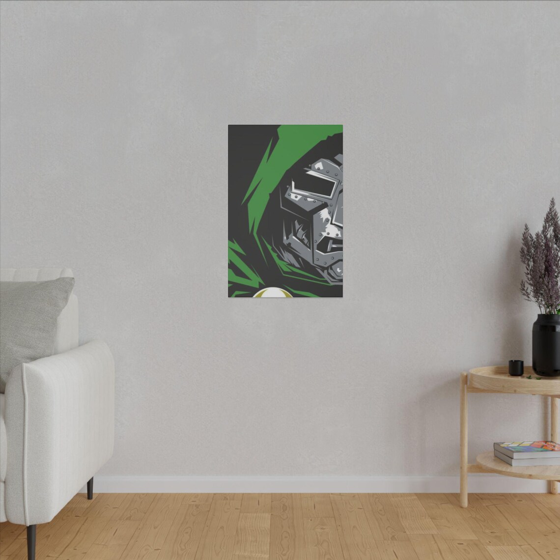 Dr. Doom Canvas - Etsy