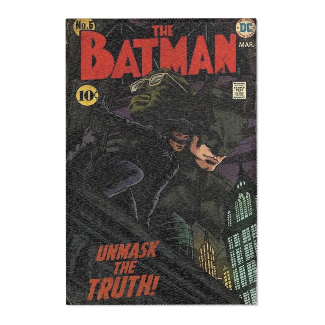 The Batman Area Rug - Etsy