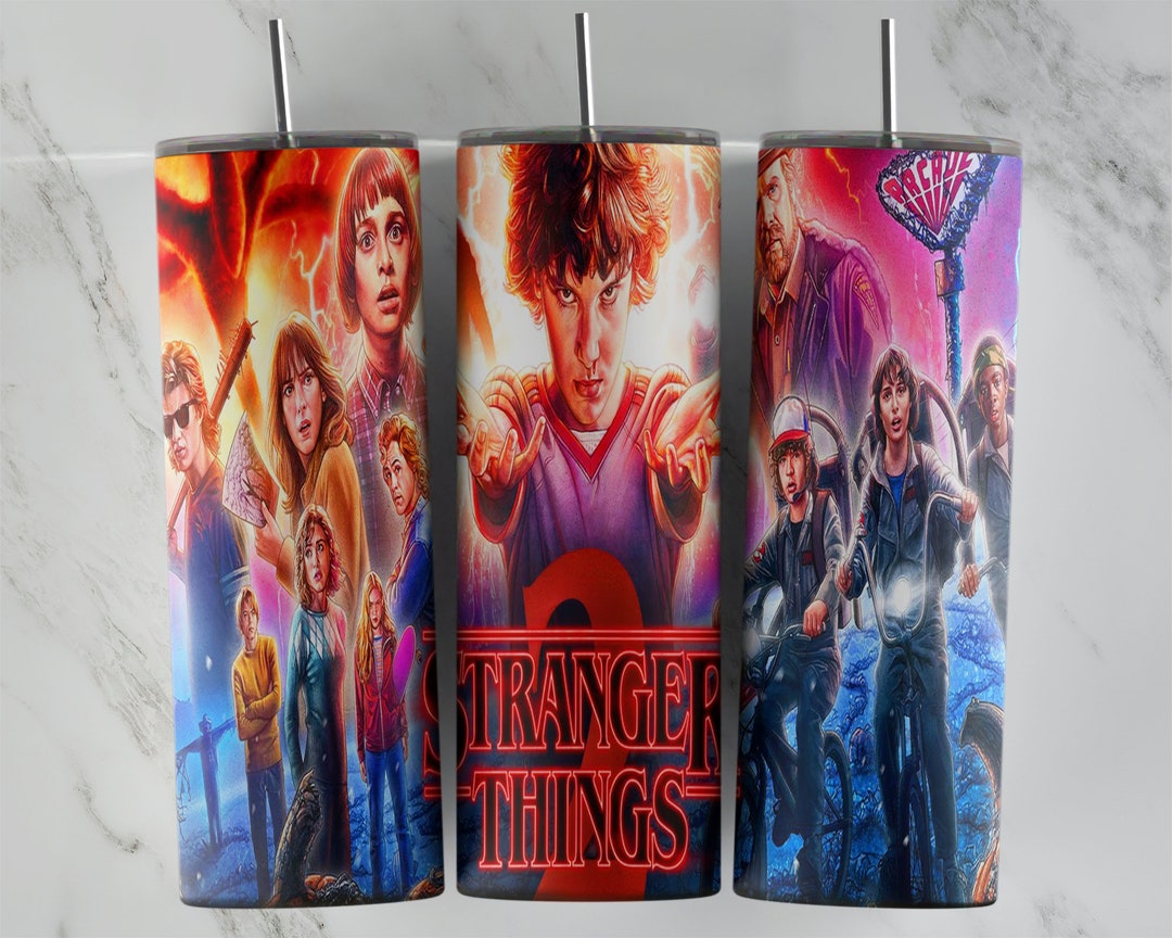 Stranger Things Tumbler Design, Stranger Things, Stranger Things ...