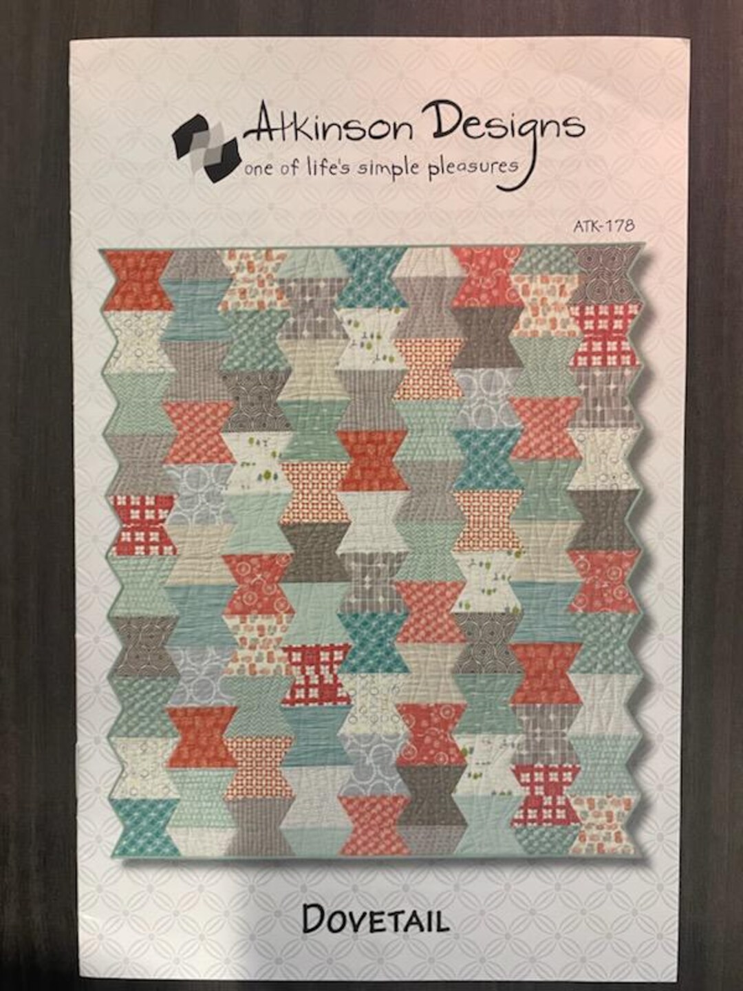 Dovetail Quilt Pattern Atkinson Designs - Etsy