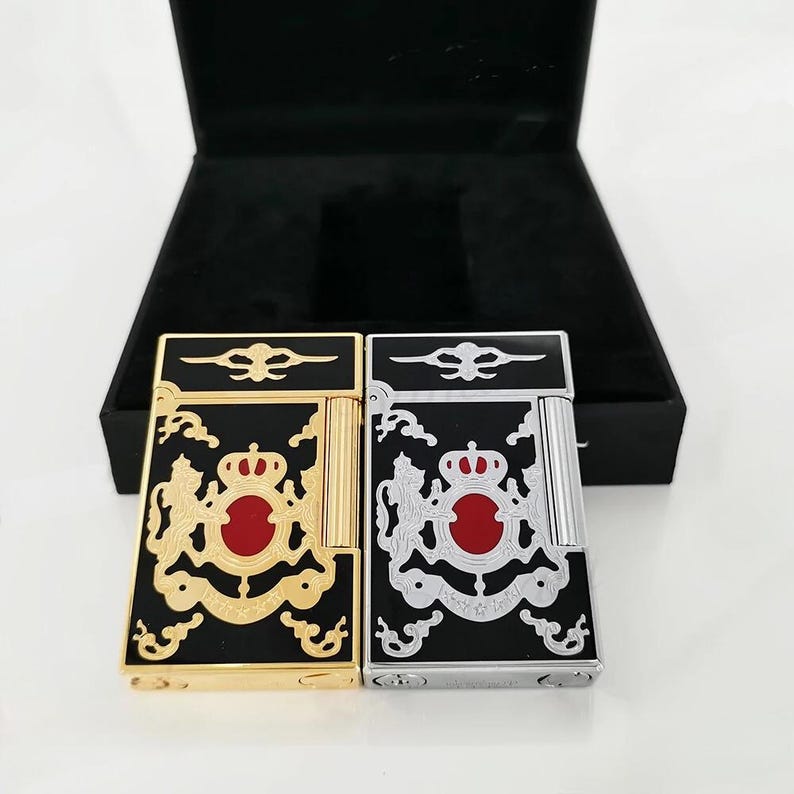 Luxury Gas Lighter | Ancient Egyptian Lighter | Lion Crown Lighter ...