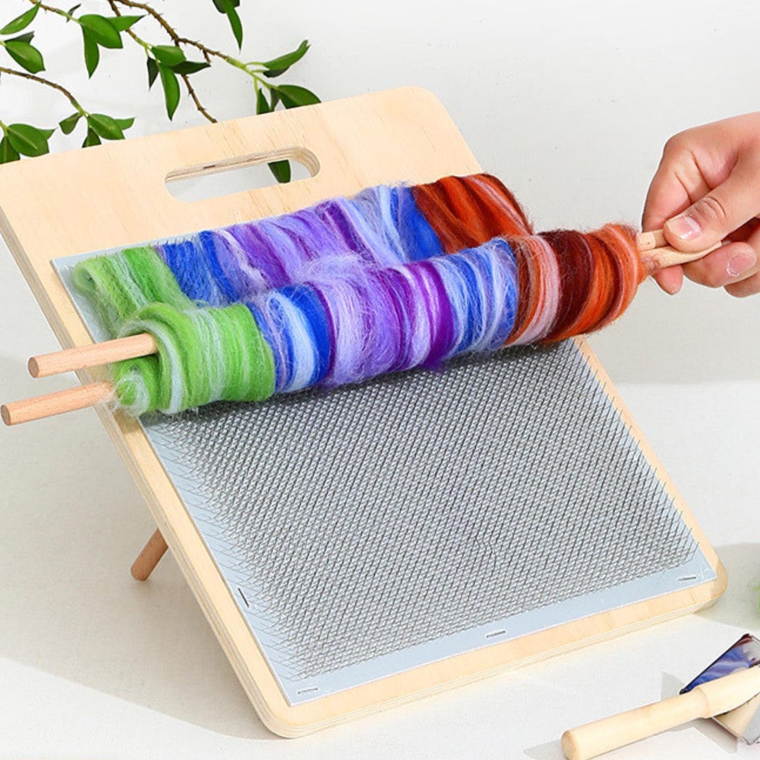 Wool Mixing, Carding & Blending Board, Hand Carders for Wool Felting ...