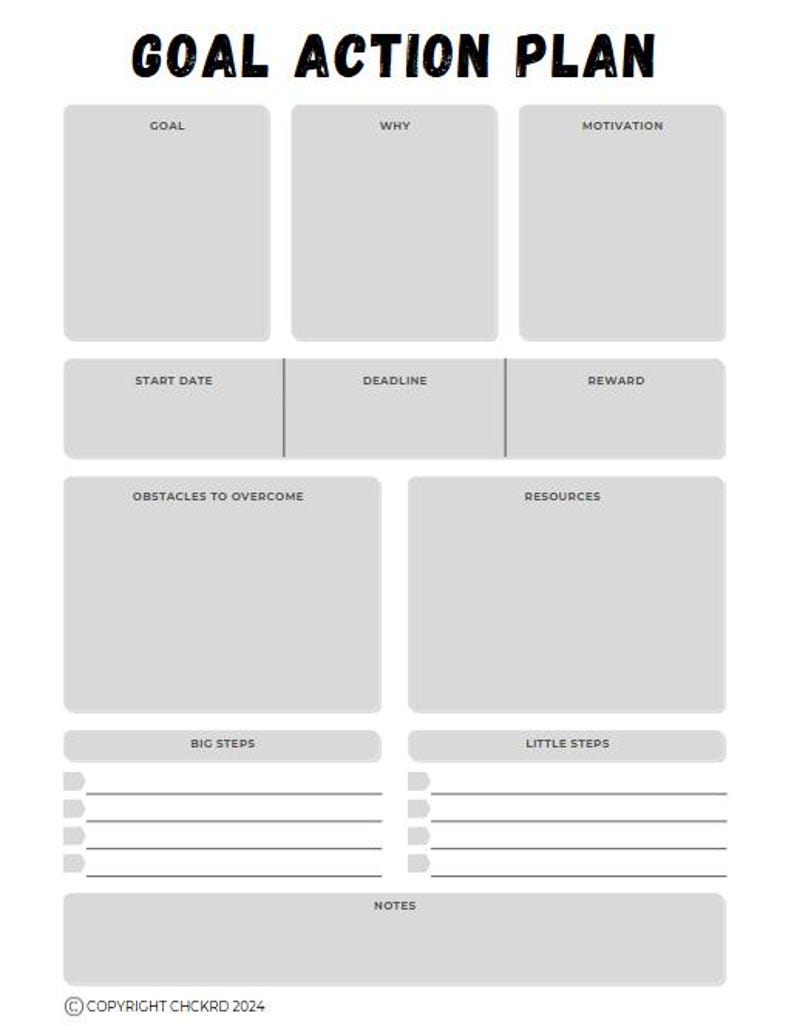 Racing Goals for 2025 - Digital Download Racing Planner - Printable ...