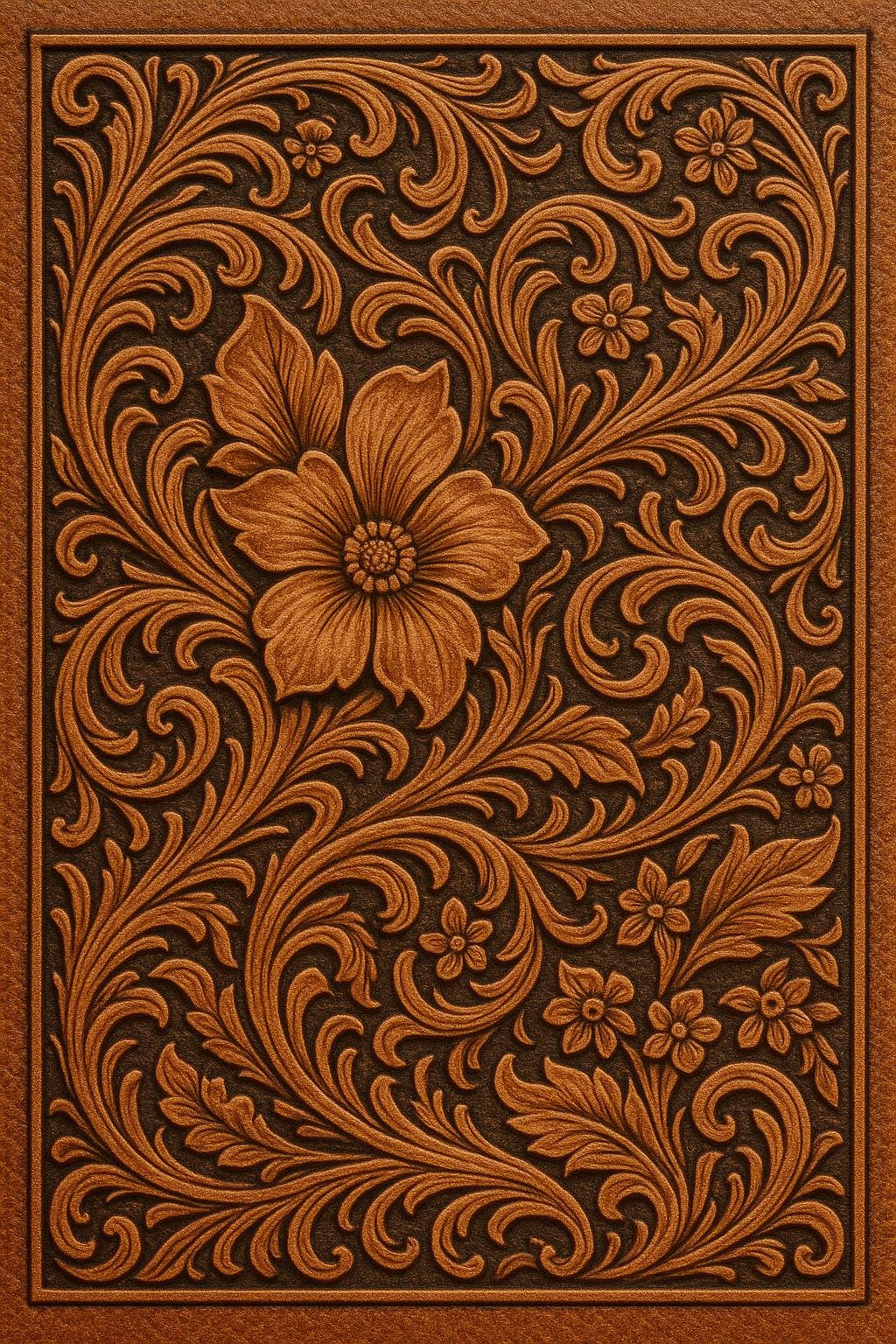 Tooled Leather Design - Etsy