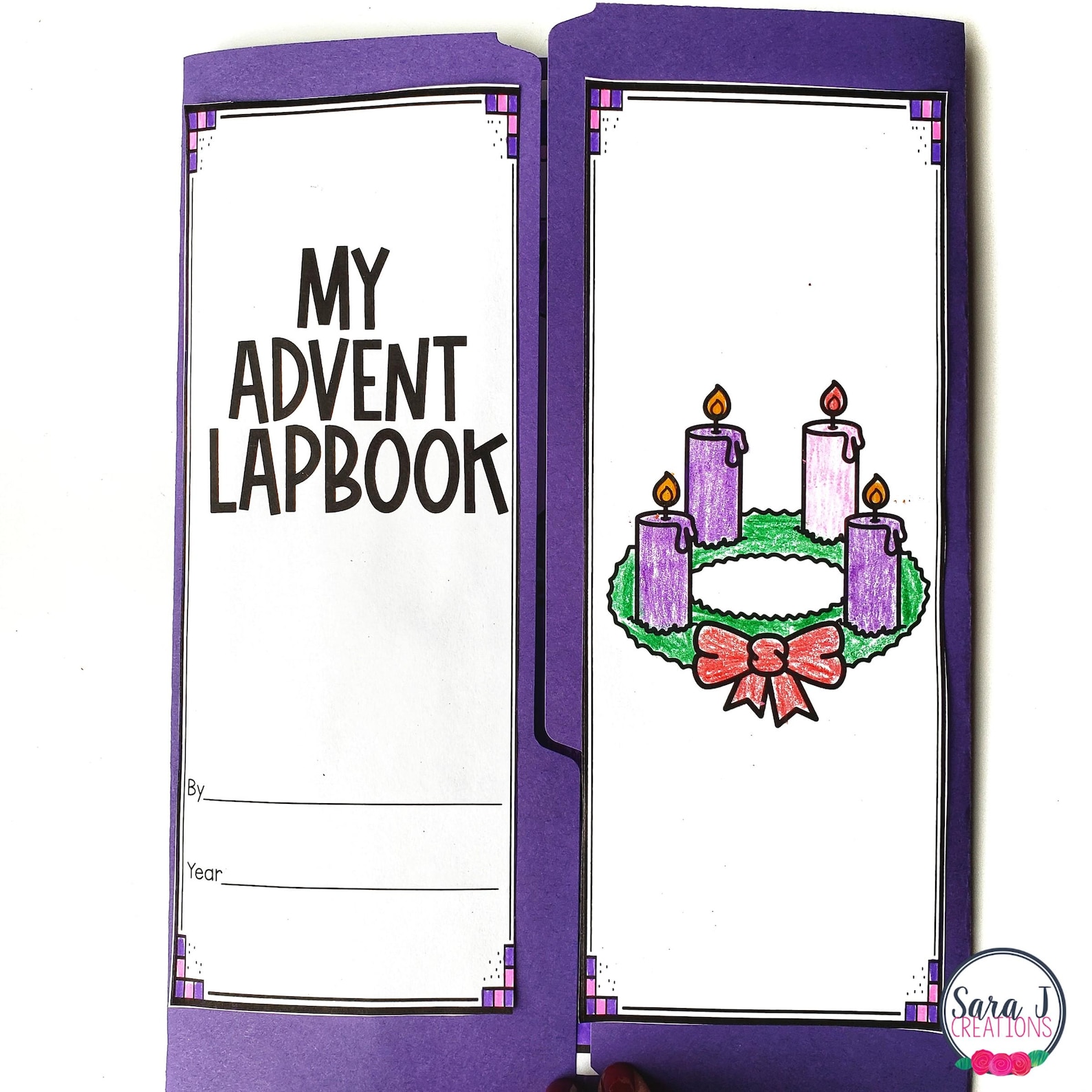 Catholic Advent Printable Lapbook, Activities for December Saints, O ...