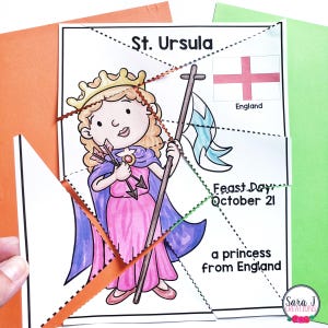 October Liturgical Living Printable Activities for Kids, Catholic ...