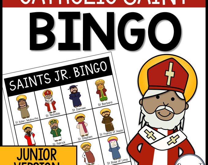 All Saints Day Bingo Game PDF Party Printable - Etsy Canada