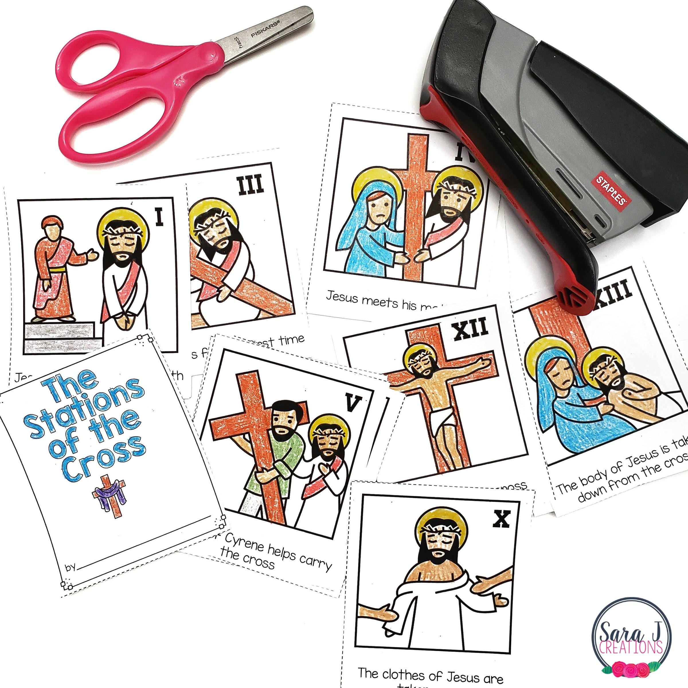 Catholic Stations of the Cross Booklet, Catholic Stations of the Cross ...