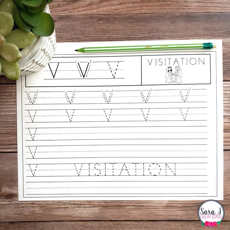 Catholic Handwriting Practice, Catholic Prayers for Kids, Handwriting ...