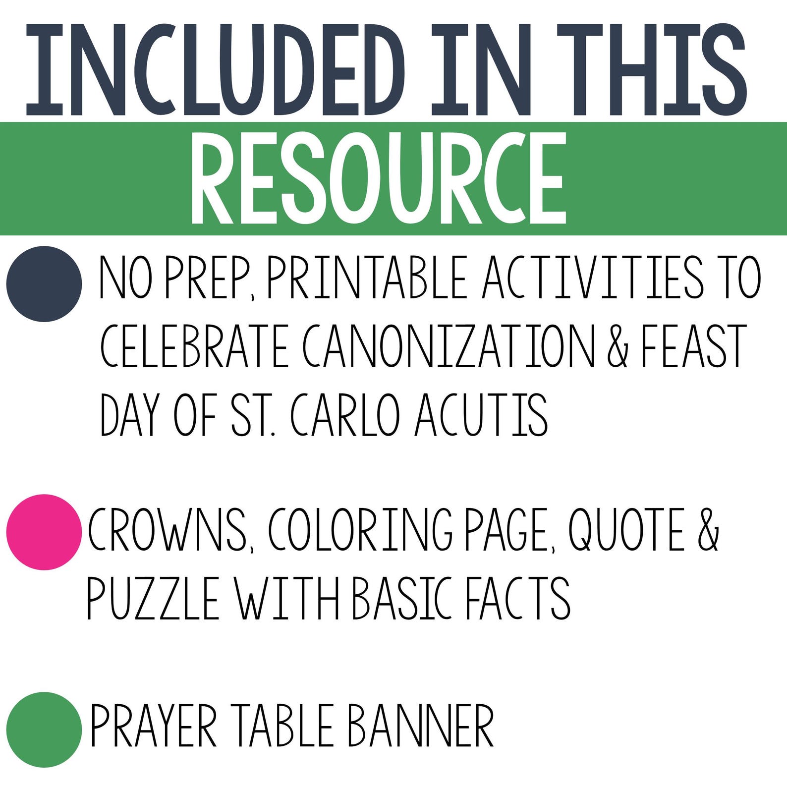 Blessed Carlo Acutis Activity Pack, Catholic Saints Printable, Catholic ...