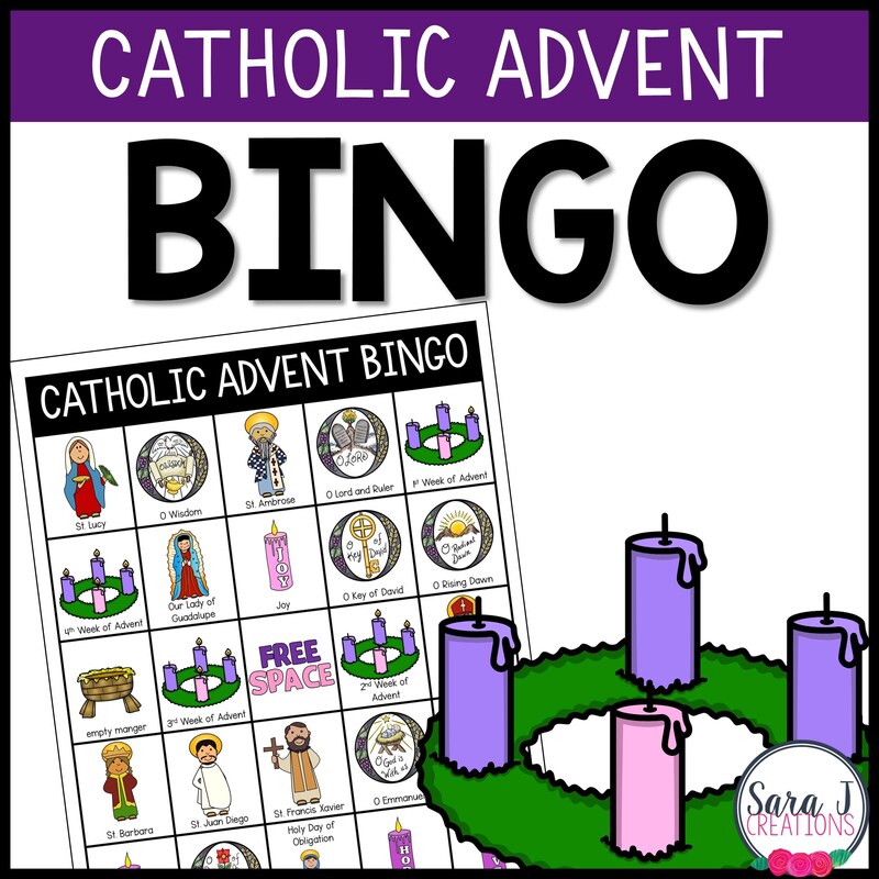 Advent Bingo Games - Etsy