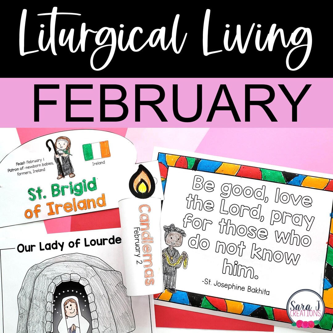 February Catholic Liturgical Living, Valentine's Day Religion ...