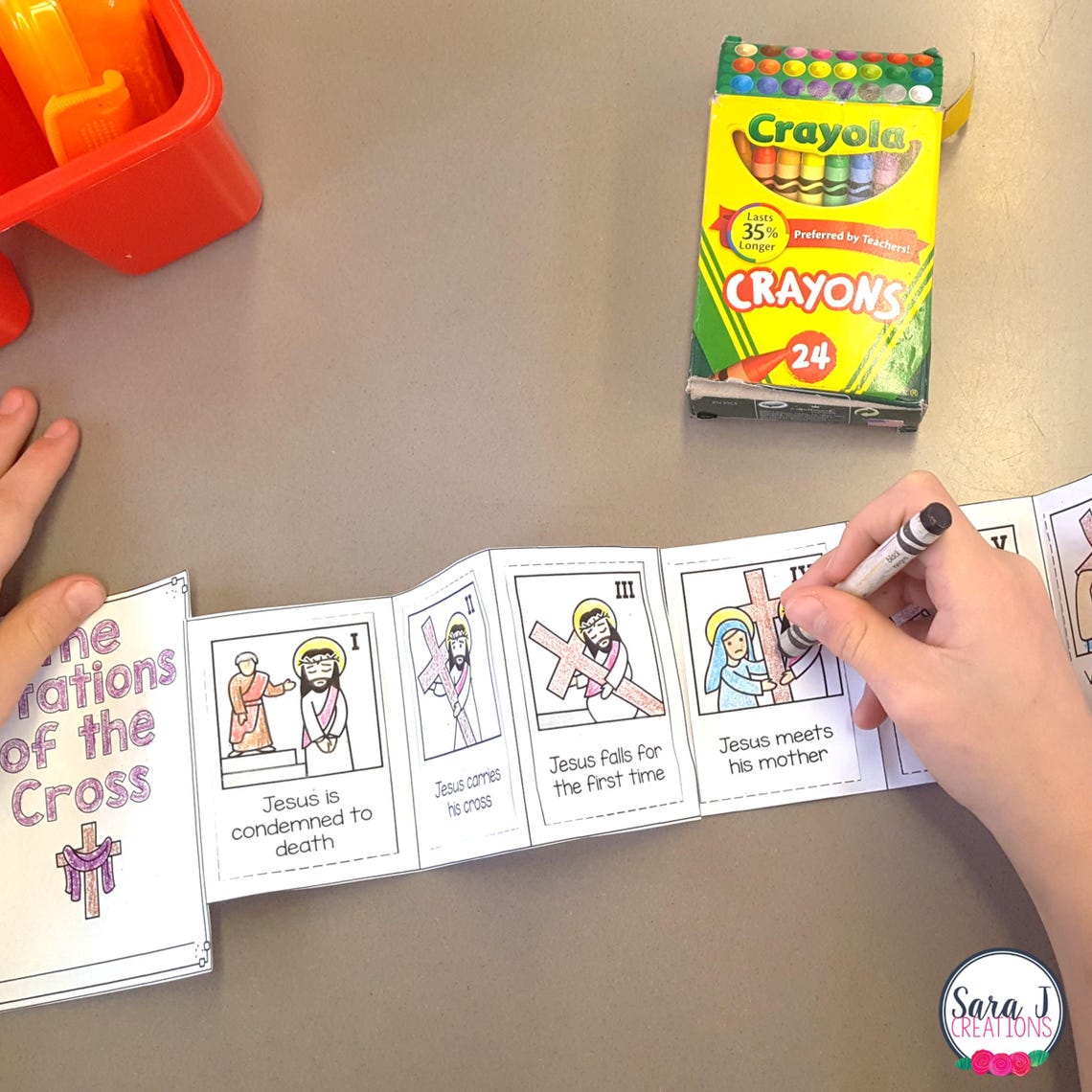 Catholic Stations of the Cross Booklet, Catholic Stations of the Cross ...