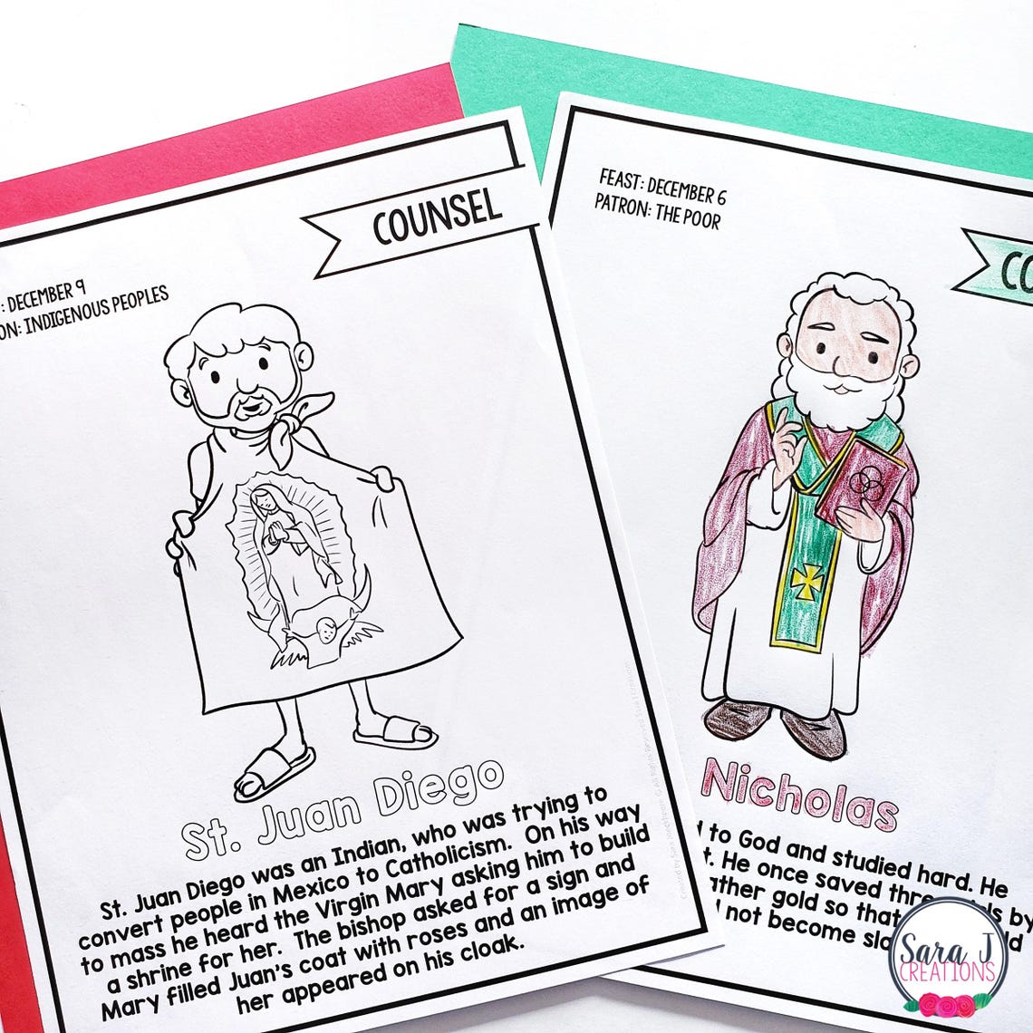 December Catholic Liturgical Living, Printable Catholic Activities for ...