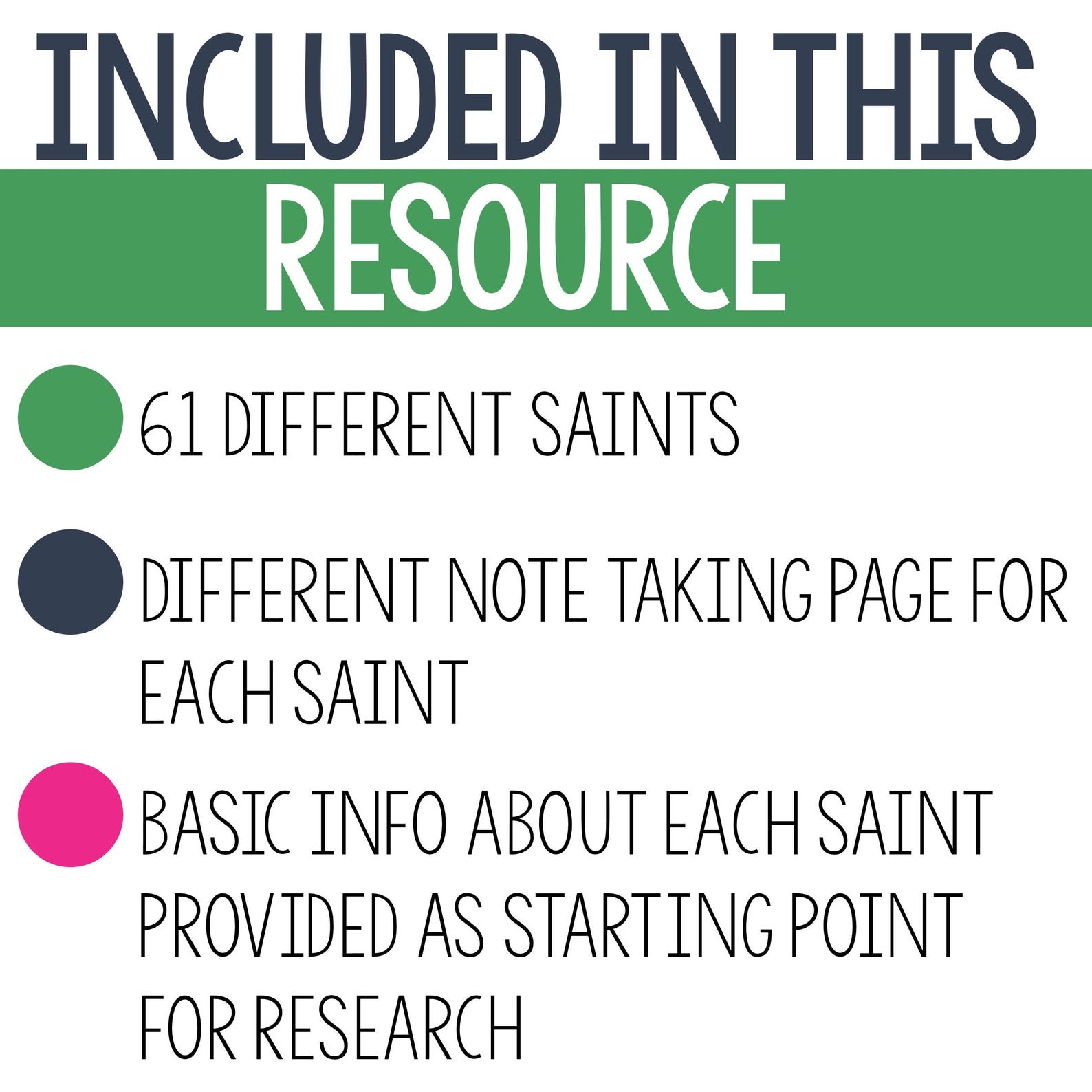 Catholic Saint Sketchbook Coloring Book All Saints' Day Research ...