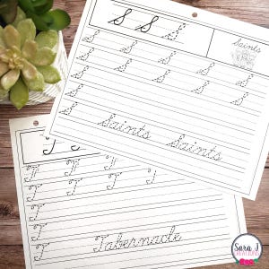 Catholic Handwriting Practice, Catholic Prayers for Kids, Handwriting ...