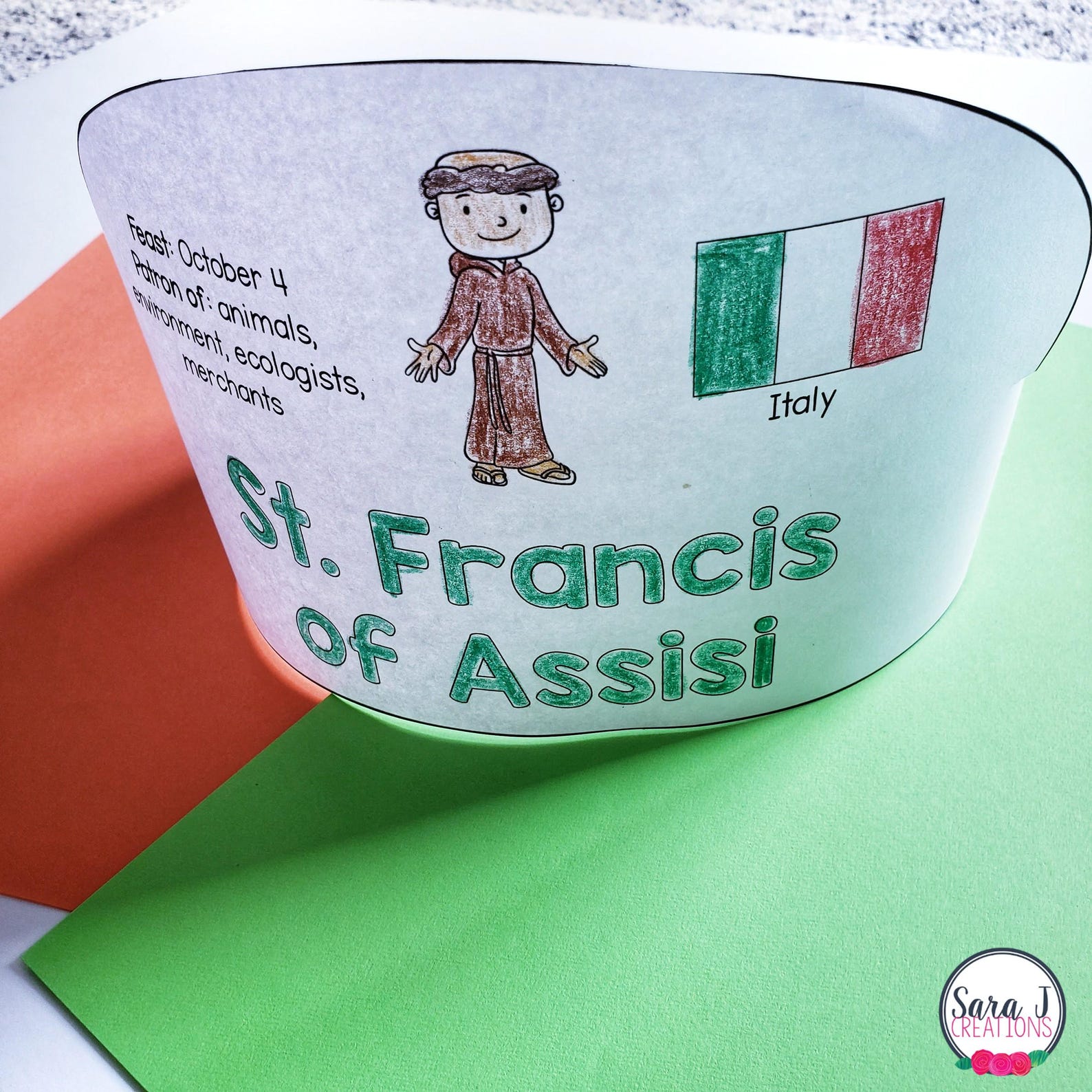 October Liturgical Living Printable Activities for Kids, Catholic ...