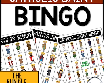 All Saints Day Bingo Game PDF Party Printable - Etsy Canada