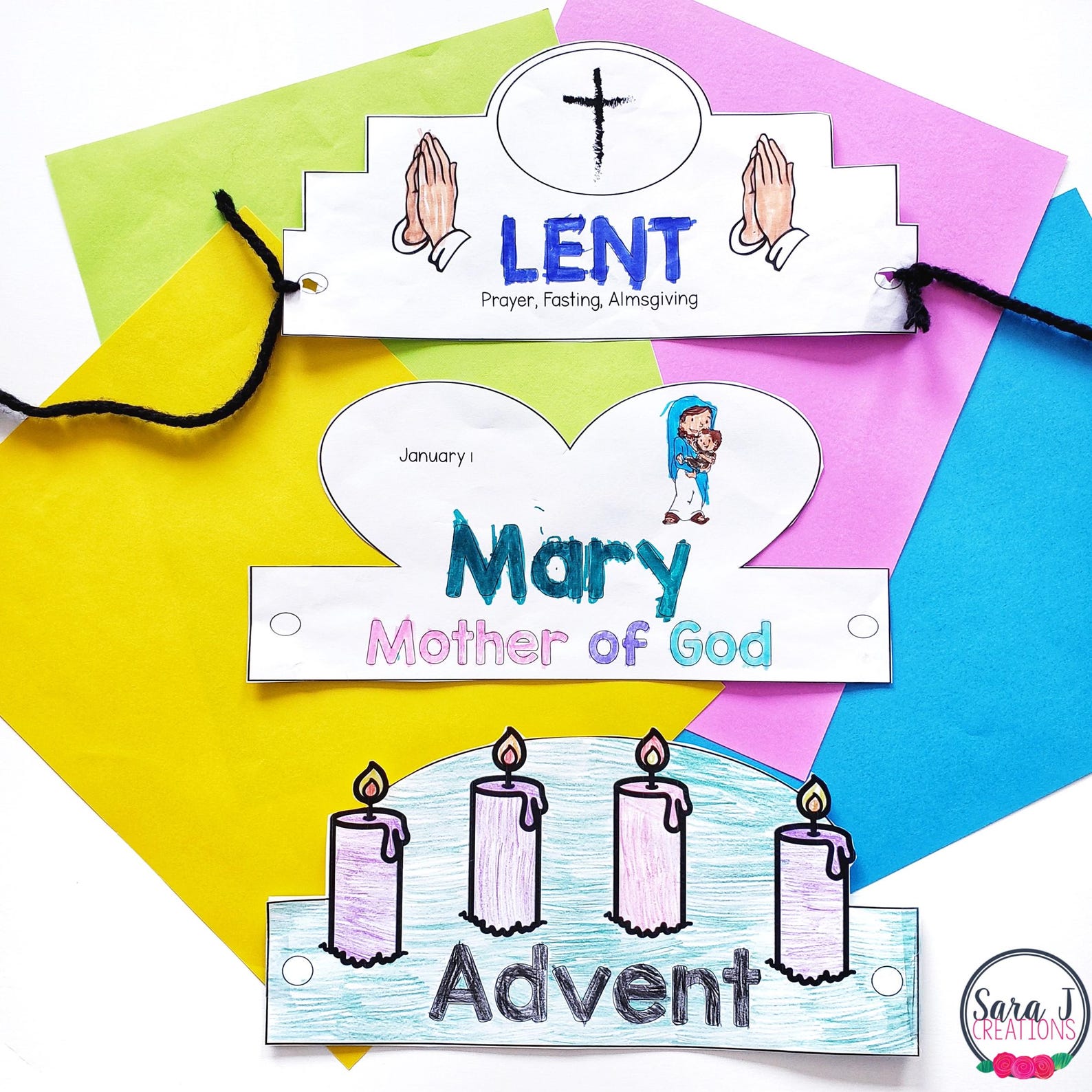 Catholic Printable Crowns for Catholic Saints and Feast Days ...