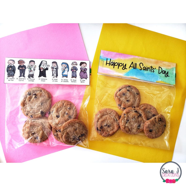All Saints' Day Party Pack for Kids, Catholic Saints Printables for ...