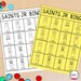 Catholic Saints Junior Bingo Game, All Saints Day Activities for Kids ...
