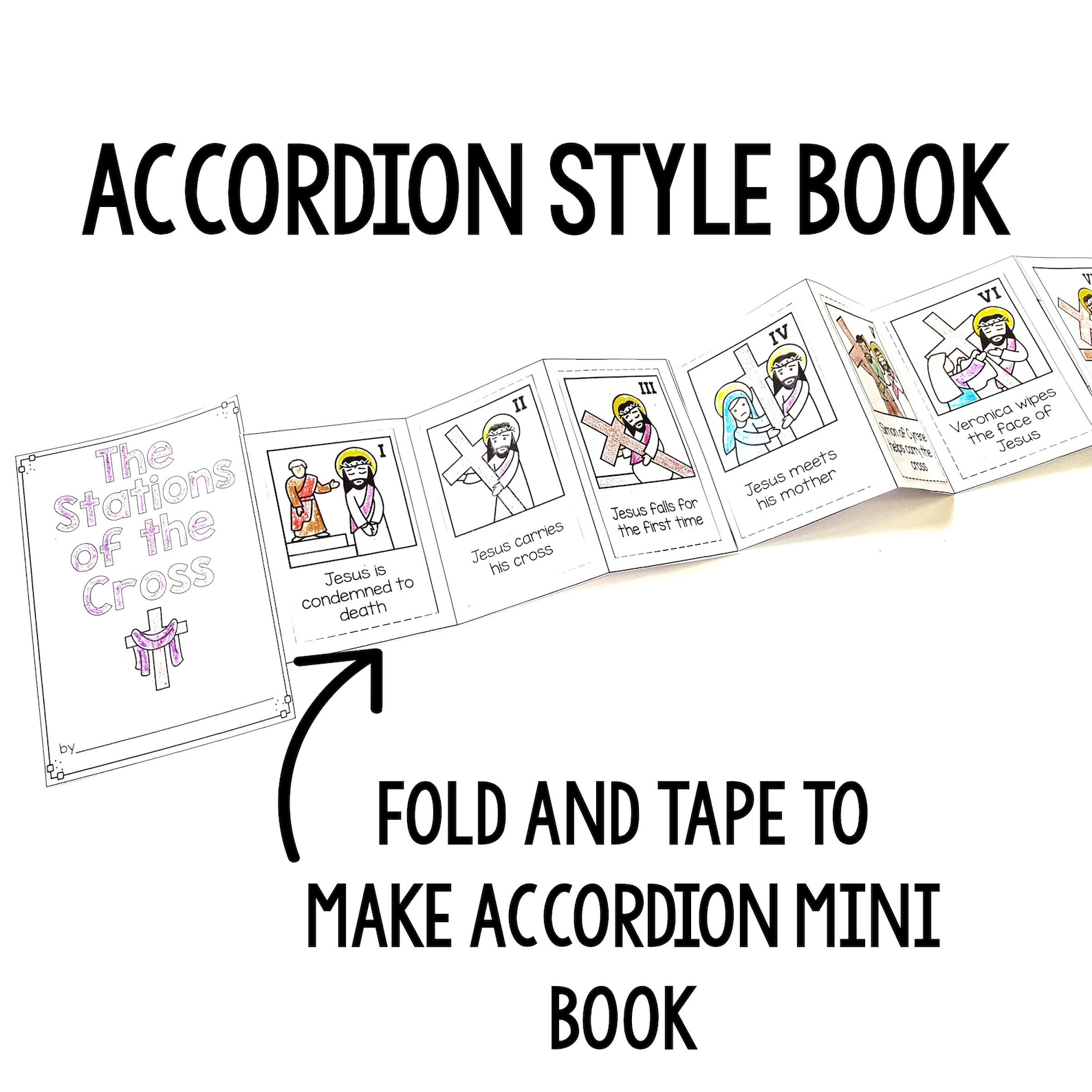 Catholic Stations of the Cross Booklet, Catholic Stations of the Cross ...