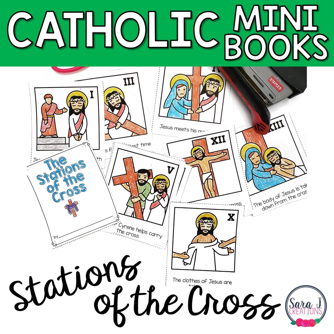Catholic Stations of the Cross Booklet, Catholic Stations of the Cross ...