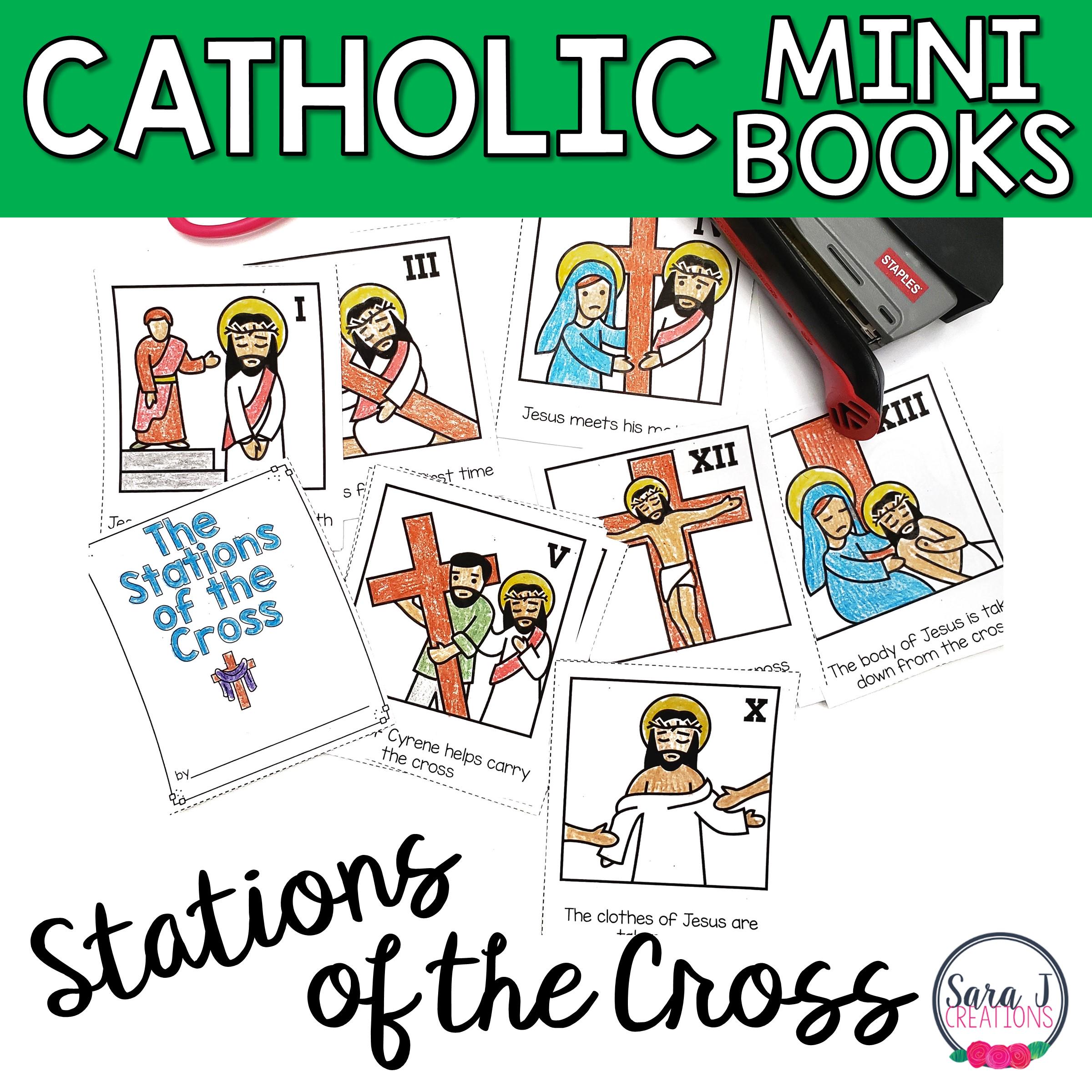Catholic Stations of the Cross Booklet, Catholic Stations of the Cross ...