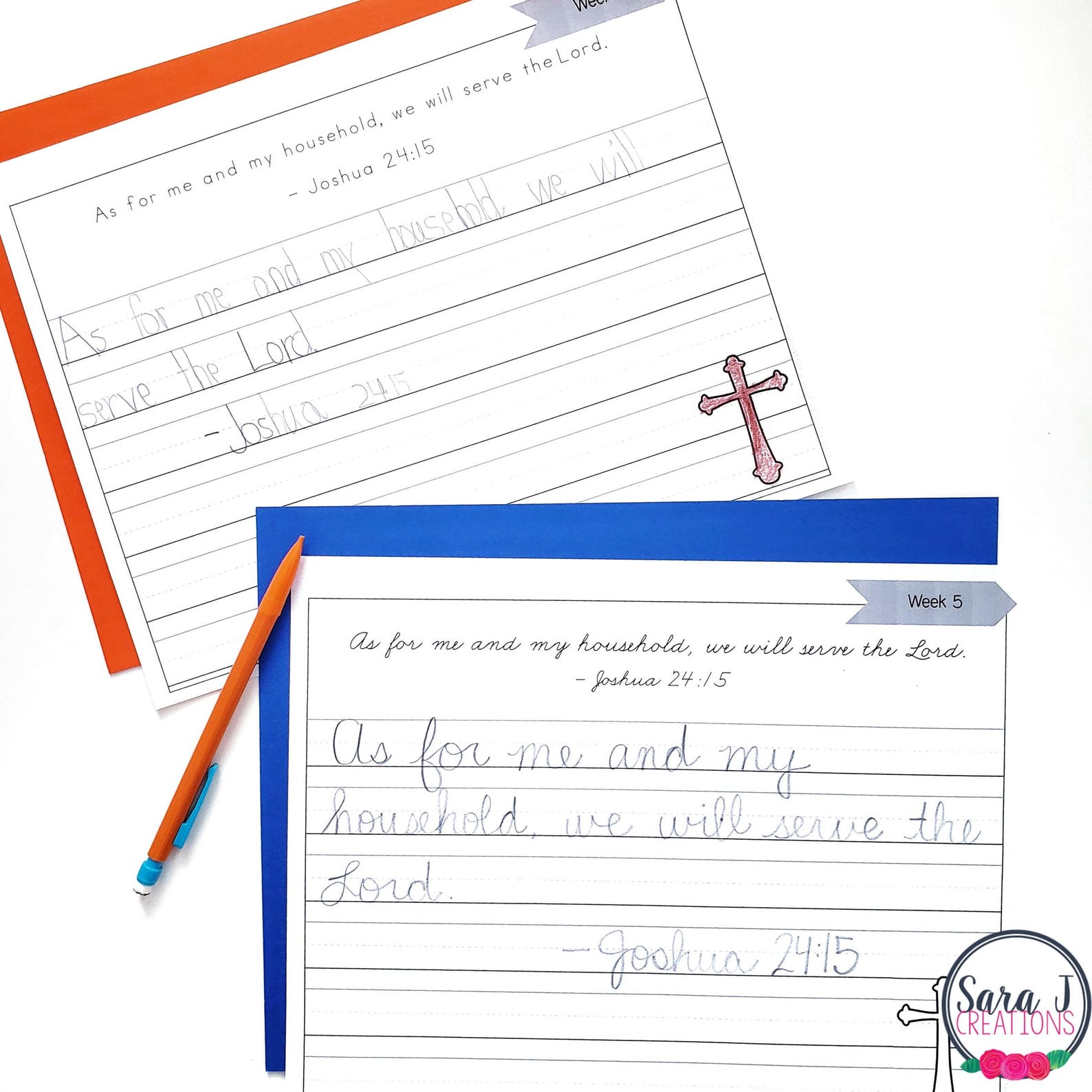 Catholic Bible Verse for the Year, Weekly Bible Verse Cards, Catholic ...