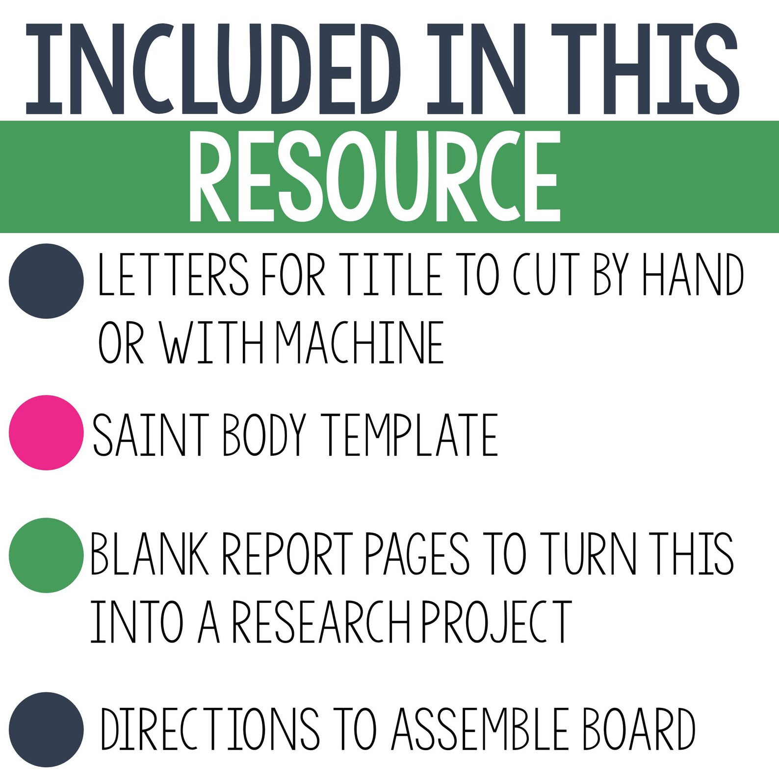 Catholic Saints Bulletin Board Template, All Saints' Day Research ...