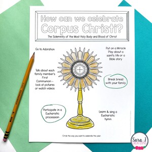 End of School June Liturgical Activities, No Prep Printable Worksheets ...