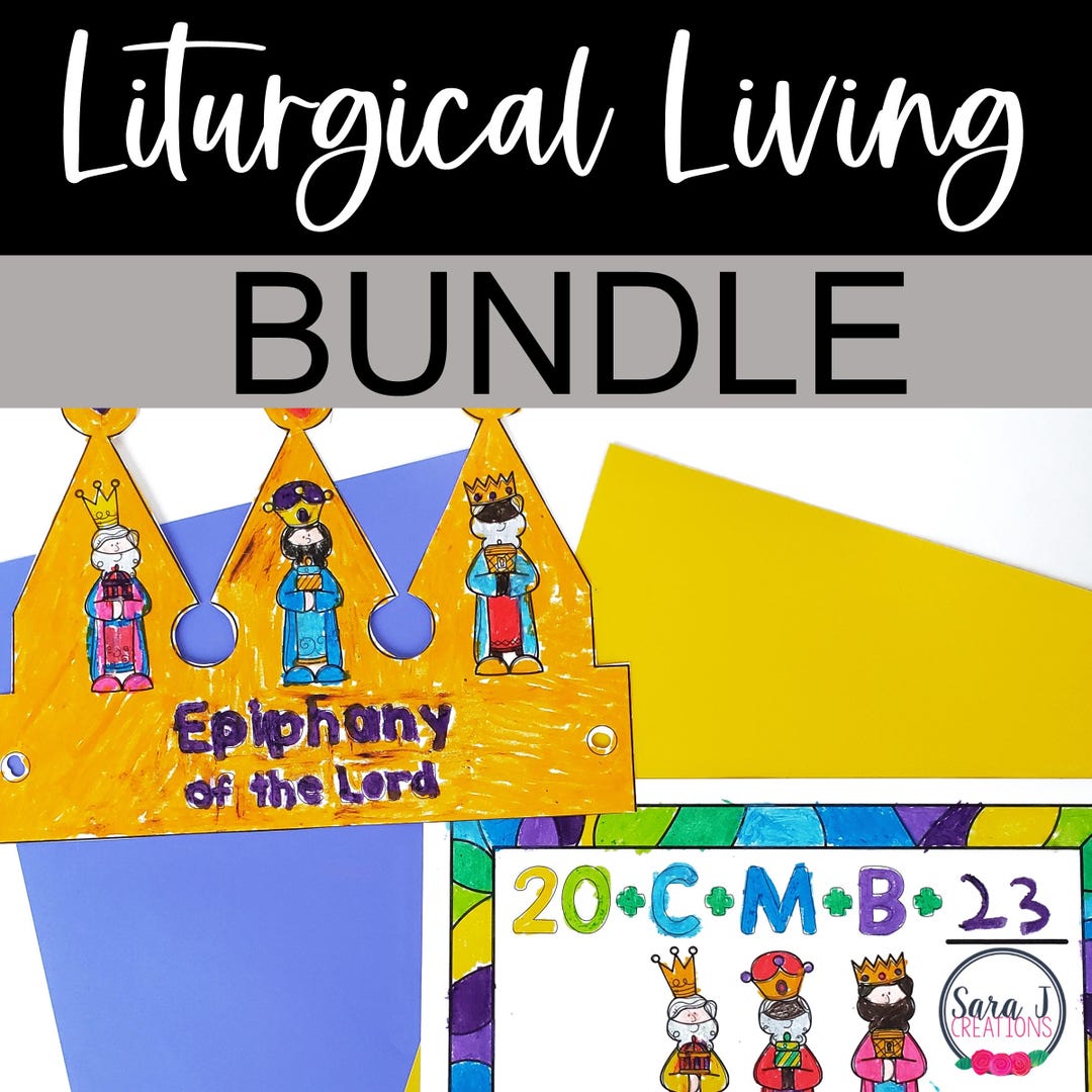 Catholic Liturgical Living Year Long Bundle, Catholic Homeschool ...