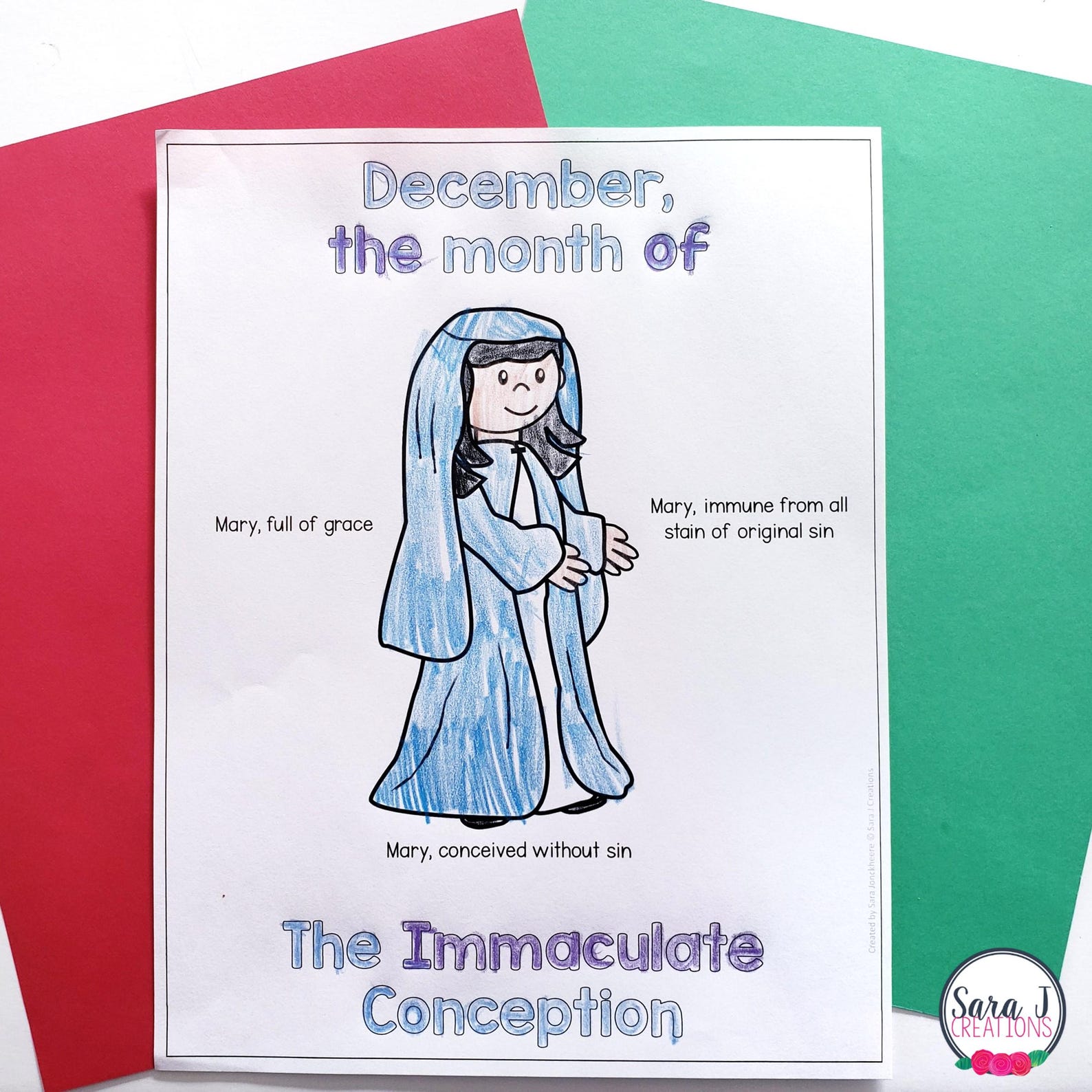 December Catholic Liturgical Living, Printable Catholic Activities for ...