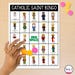 Catholic Saint Bingo, Catholic Printable Games, All Saints' Day ...