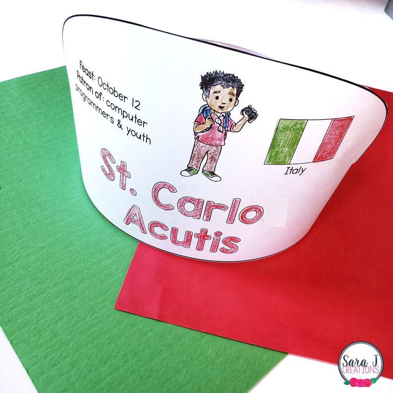 Blessed Carlo Acutis Activity Pack, Catholic Saints Printable, Catholic ...