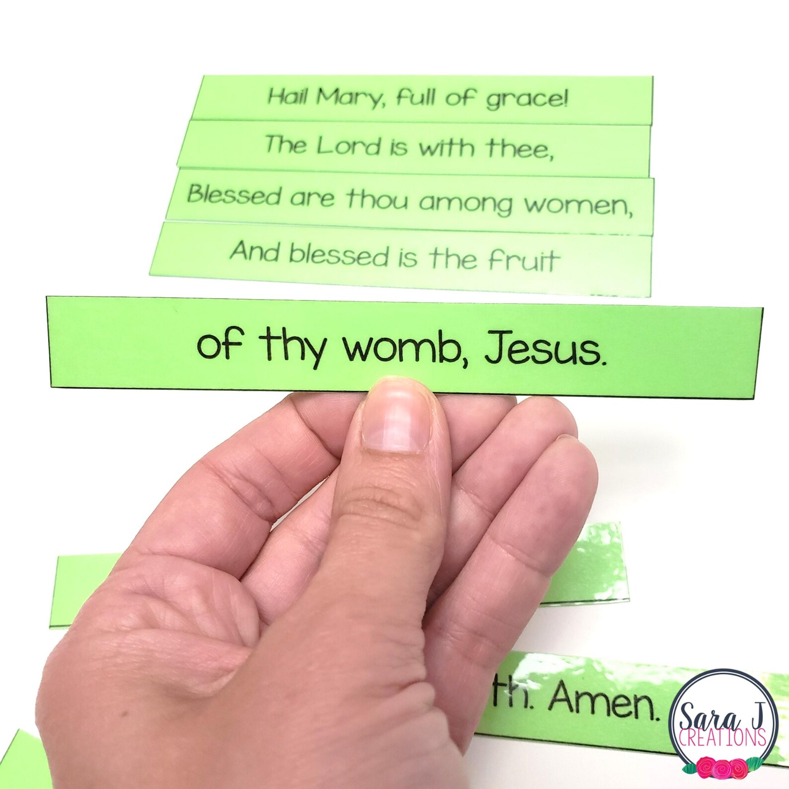 Catholic Prayer Puzzles, Catholic Games Kids, Catholic Prayers for ...