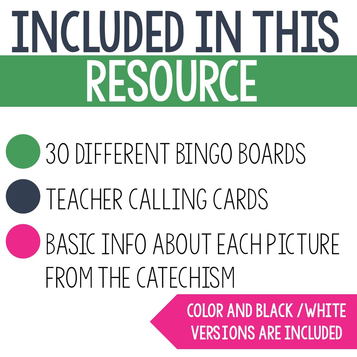Catholic Sacraments Bingo - Activities for Baptism, Reconciliation ...