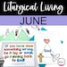 End of School June Liturgical Activities, No Prep Printable Worksheets ...