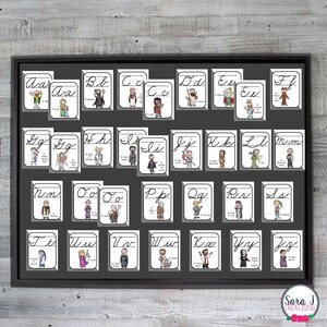 Catholic Saint ABC Posters, All Saints' Day, Homeschool Classroom Decor ...