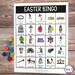 Easter Bingo Games for Kids, Holy Week Bible Bingo, Holy Week and ...