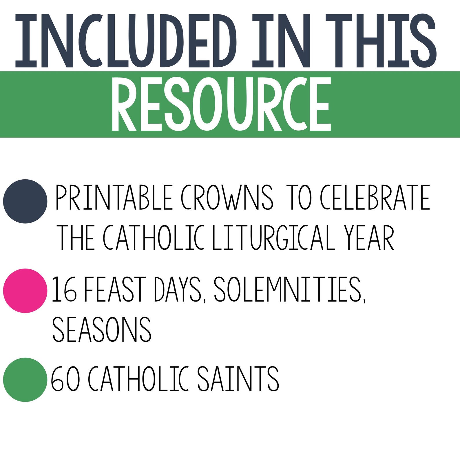Catholic Printable Crowns for Catholic Saints and Feast Days ...
