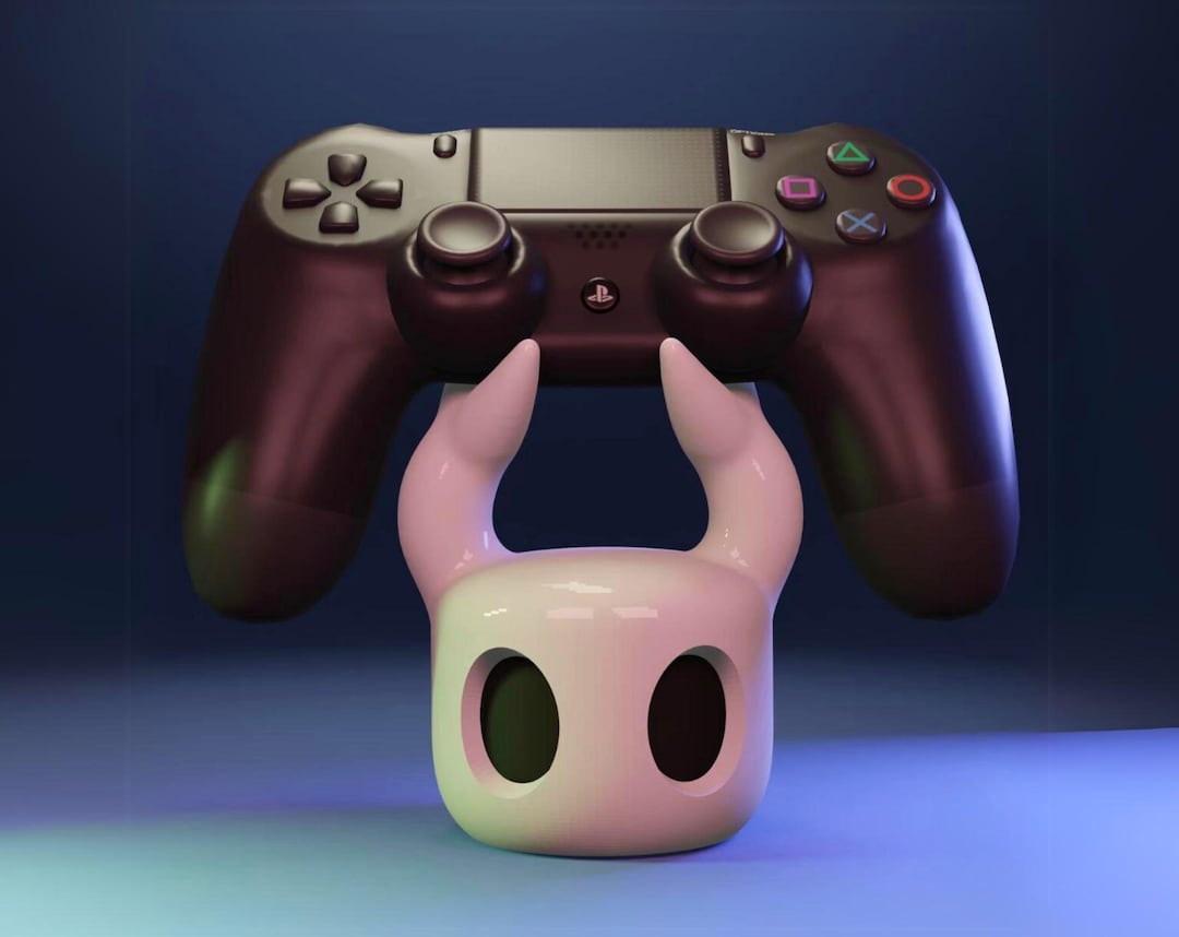 Hollow Knight Controller Stand 3D Printed Holder for All Console Controllers & Phones Durable ...