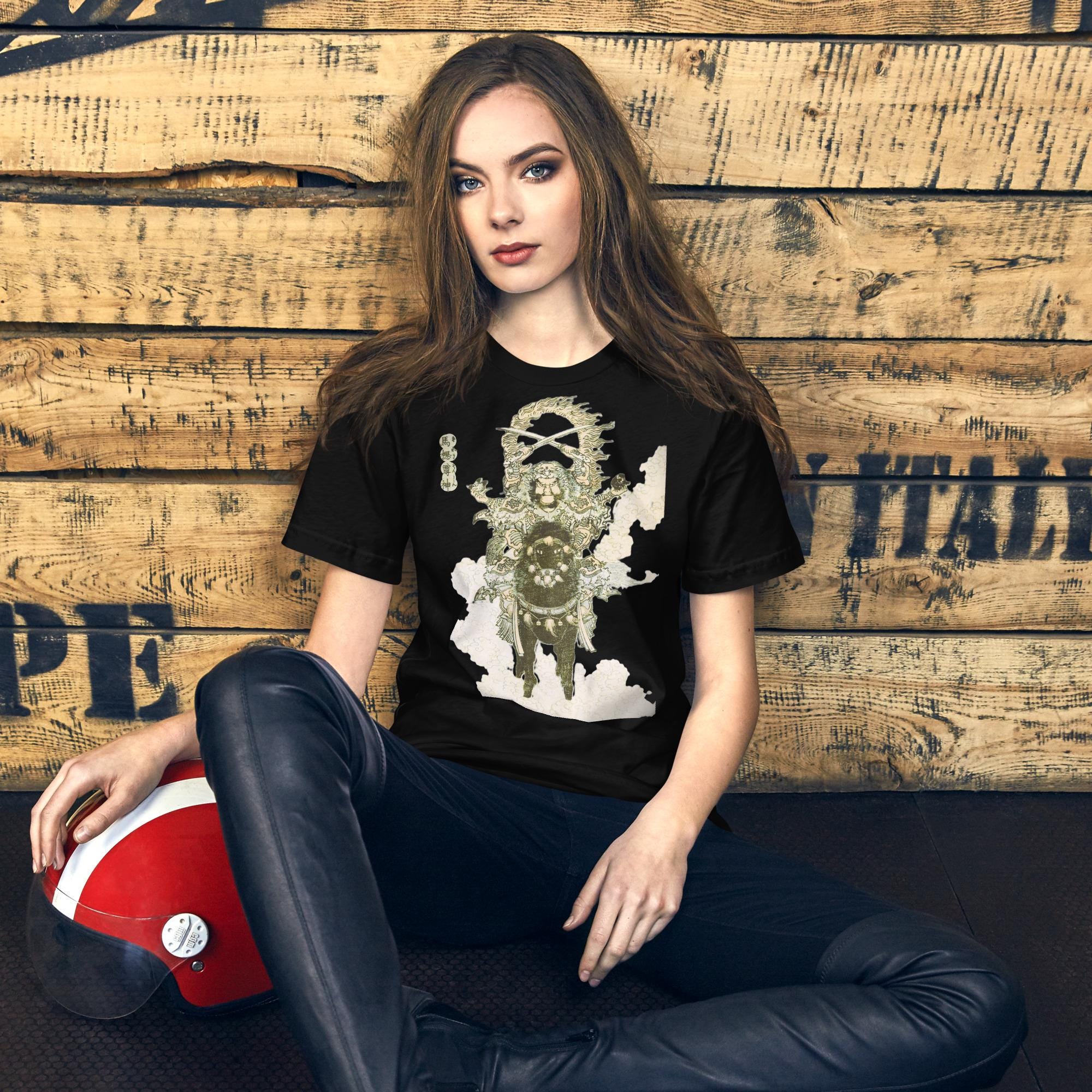 Hokusai Manga Bareki‐sonjin「馬櫪尊神」t-shirt by Katsushika Hokusai/hokusai ...