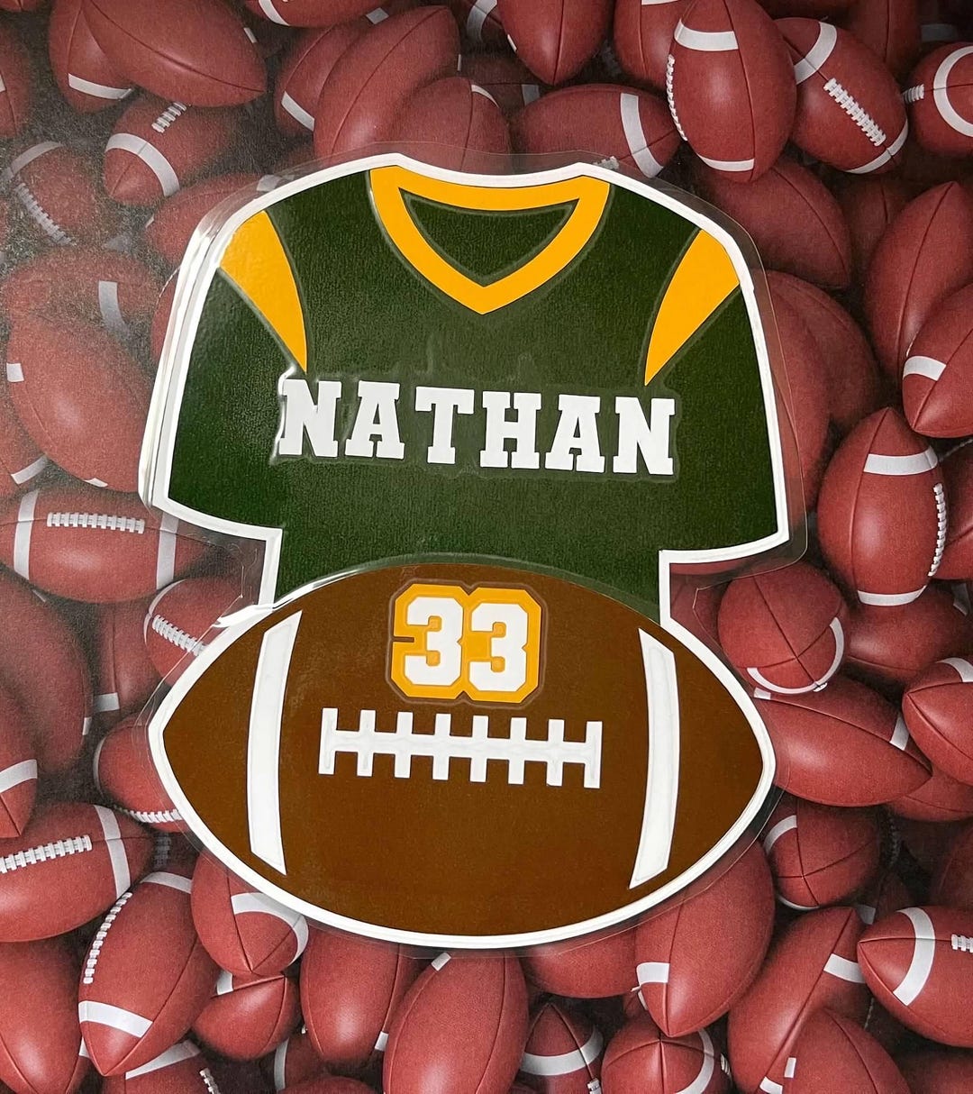 Football Door Sign Football Locker Sign Football Jersey Sign Football ...