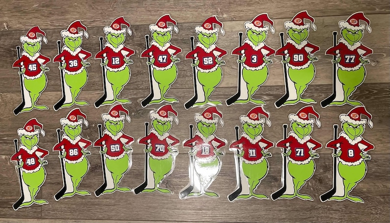 Hockey Tournament Door Sign Hockey Locker Sign Hockey Grinch - Etsy