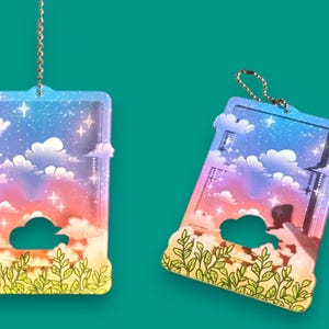 Personalizied Acrylic Photo Card Holder Double-sided Custom Design ...