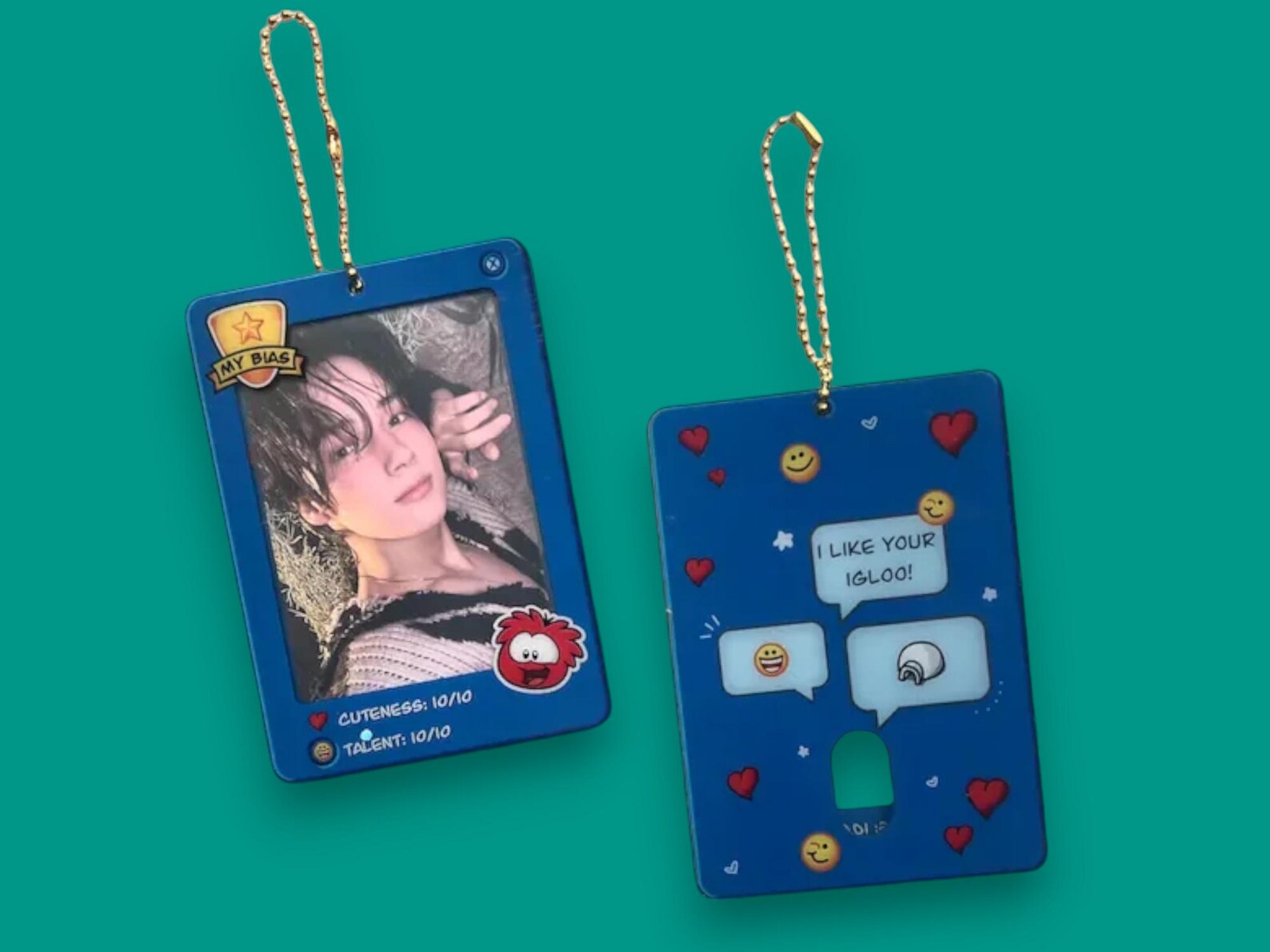 Personalizied Acrylic Photo Card Holder Double-sided Custom Design ...